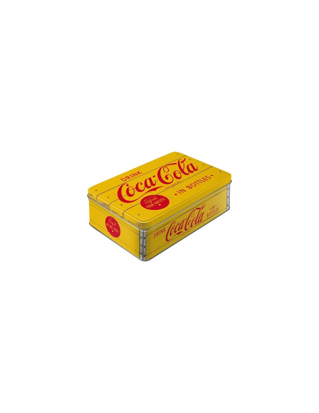 Caja Metal Coca cola Clásica